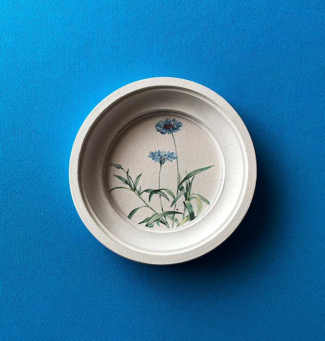 White Round Frame Wood Round Frame Picture Frames Embroidery Frame ...