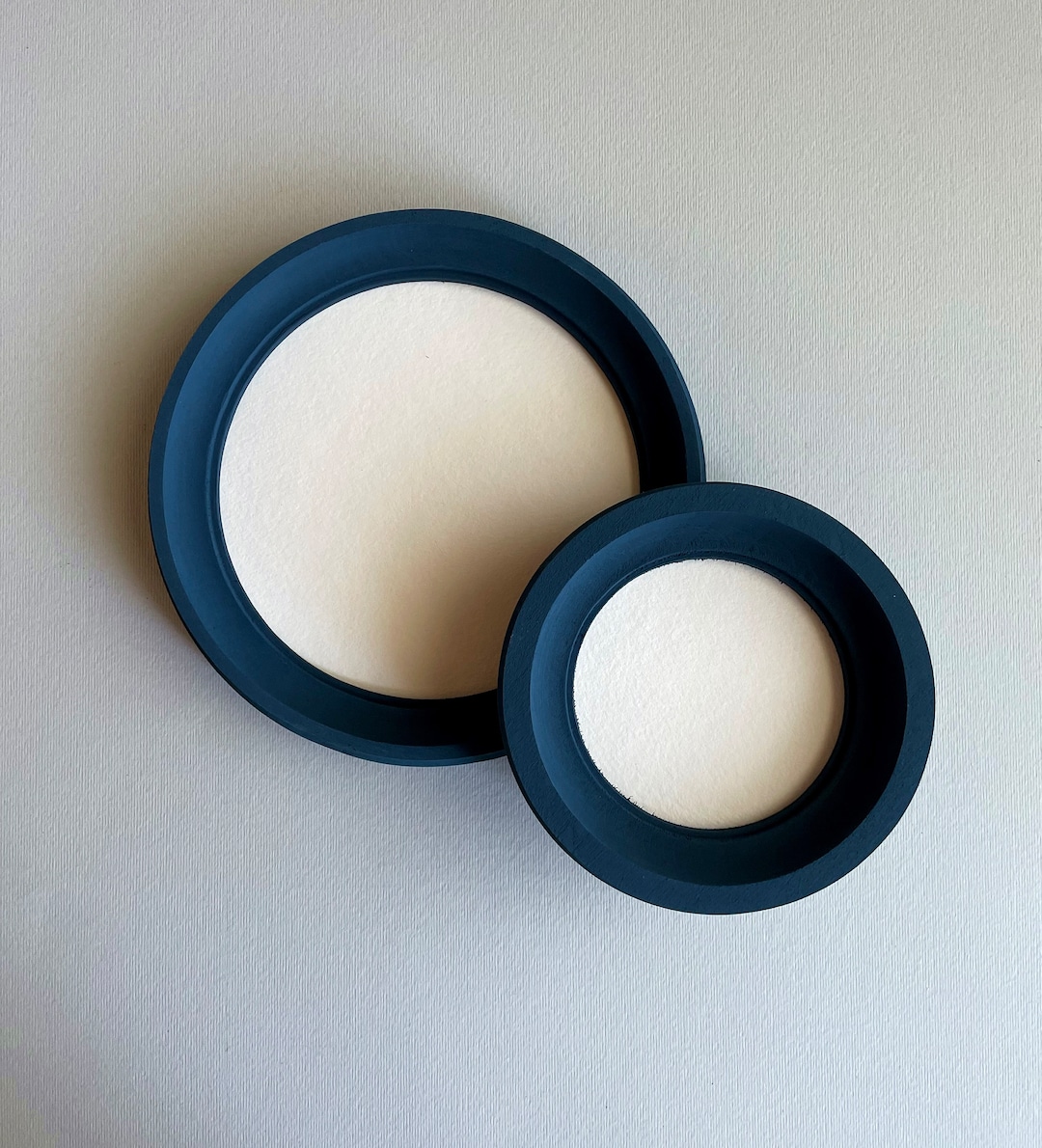 Blue Round Frame Round Photo Frame Picture Frames Photo Frame for Wall ...