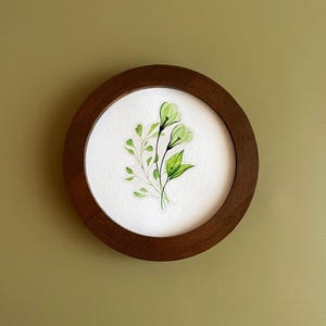 Round Picture Frame Round Wooden Frame, Round Photo Frame Small Big ...