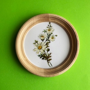 Round Picture Frame Round Frame Embroidery Frame Small Round Frame ...