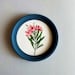 Berlin Blue Round Frame, Round Picture Frame, Embroidery Frame, Circle ...