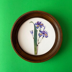 Round Wooden Photo Frame Sizes 2-16 Inches - Etsy