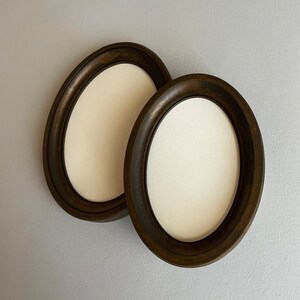 Oval Picture Frame Wooden Oval Frame Oval Photo Frame Size 4 X 6 5 X 7 ...