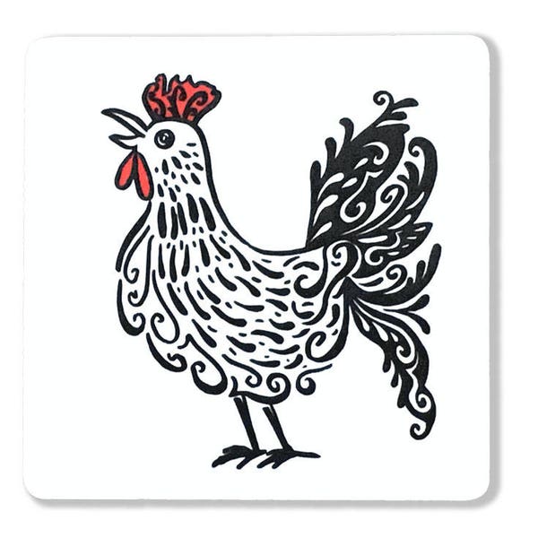Swanky Chicken Trivet - Etsy
