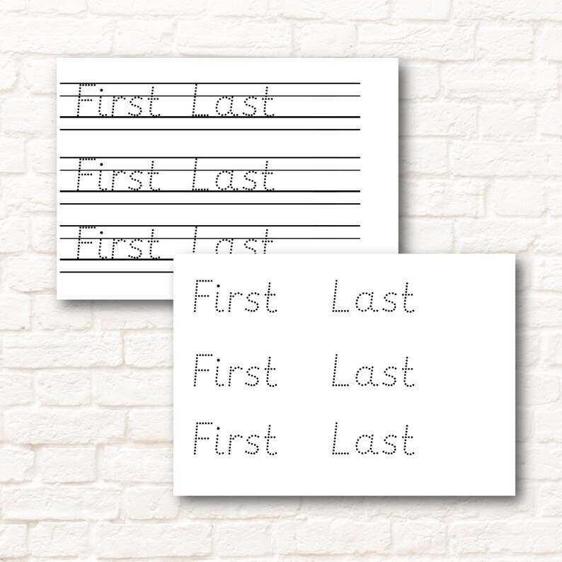 Name Tracing, Name Activities, Personalised Name Pack, Alphabet ...