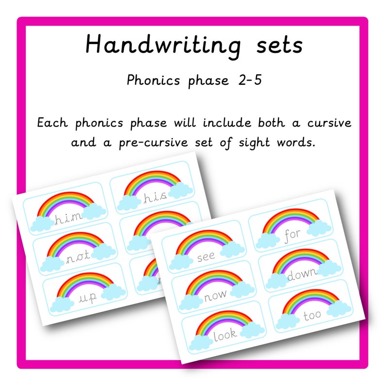 Preschool Phonics, Sightword Pack, Reading Activities, Homeschool ...