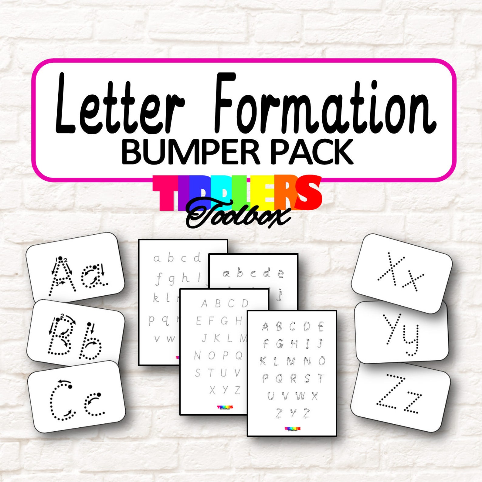 Preschool Curriculum, Alphabet Activities, Learning Bumper Pack ...