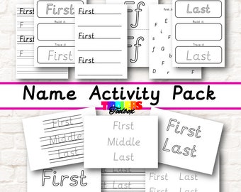 Tracing letters | Etsy