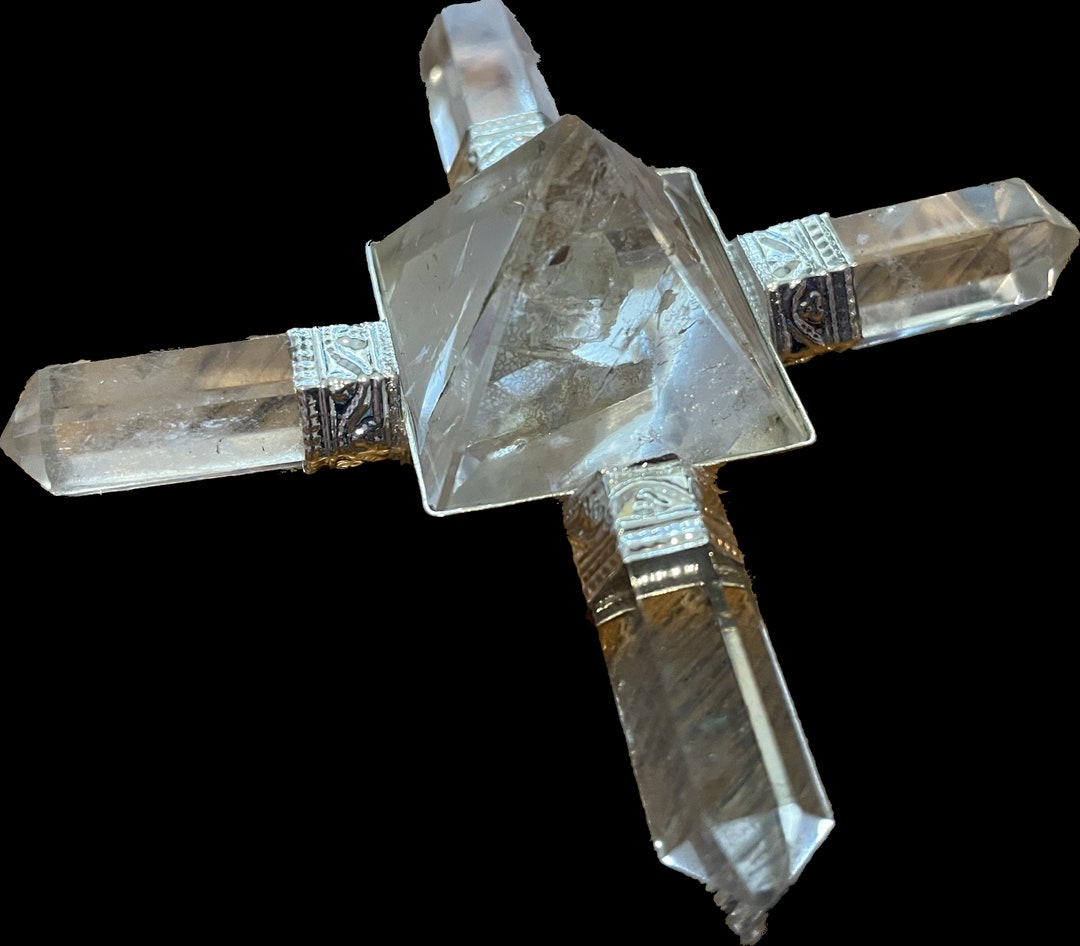 Pyramid Crystal Energy Generator Clear Quartz - Etsy
