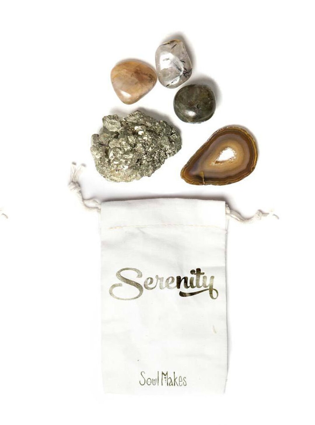 Serenity Crystal Set Meditation Crystals to Enhance Serenity Meditation ...