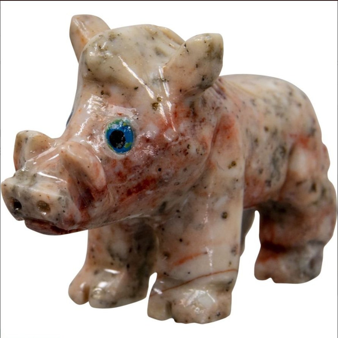 Crystal Spirit Animal Wild Boar Dolomite Traditionally Represents ...
