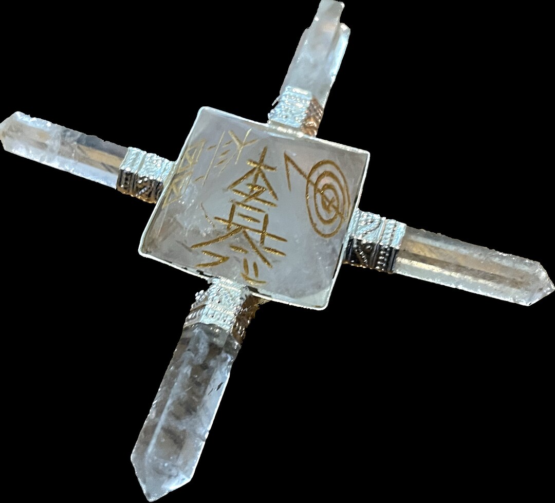 Reiki Pyramid Crystal Energy Generator Clear Quartz - Etsy