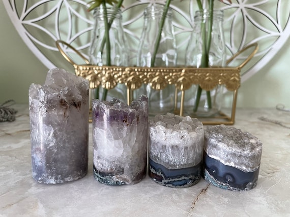 Beautiful Quartz Cylinders Quartz Crystal Crystal Cylinders | Etsy