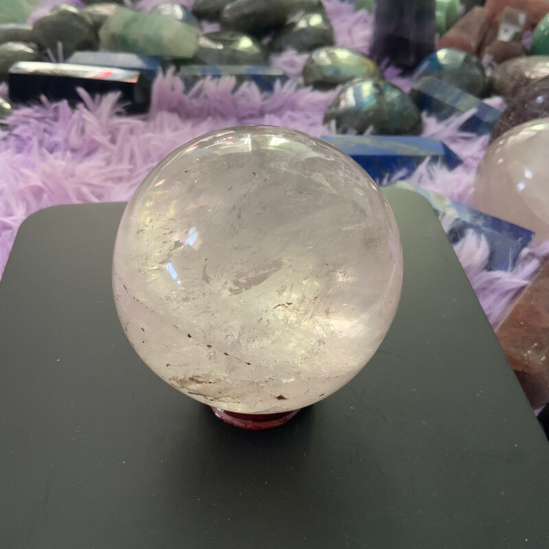 Quartz Crystal Ball - Etsy