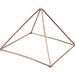 Pure Copper Pyramid Energizer for Energizing Crystals, Pendulums and ...