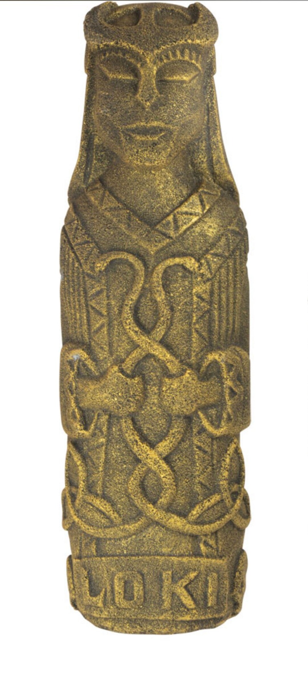 Volcanic Stone Statue Loki Norse God - Etsy
