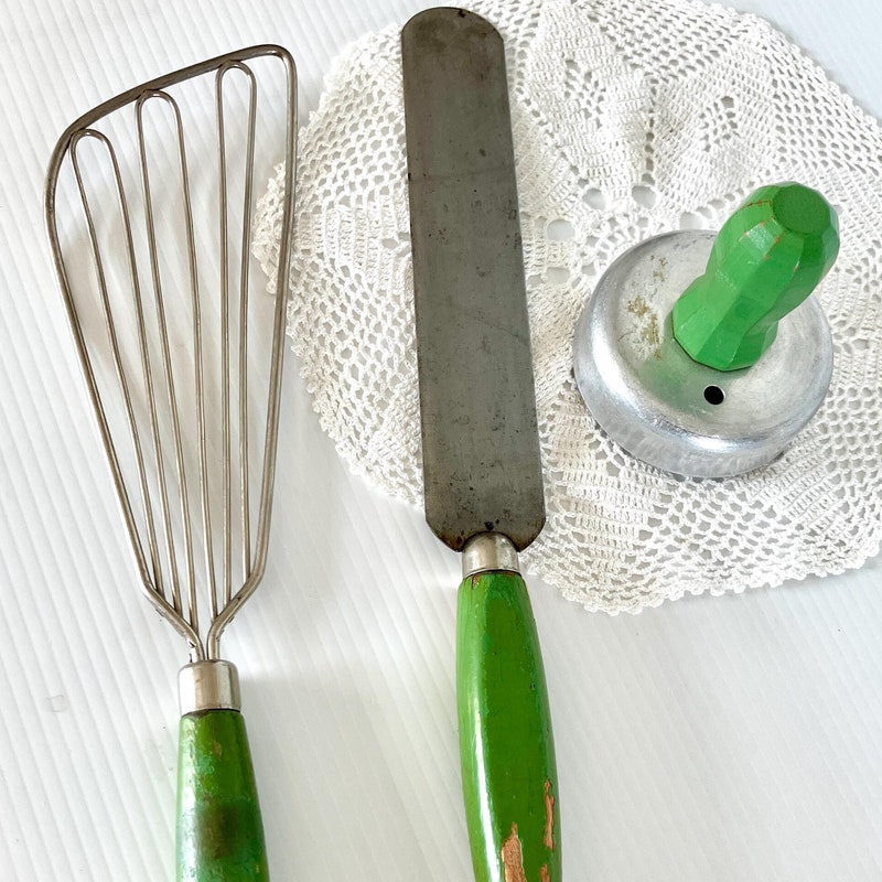 Wood Handle Spatula - Etsy