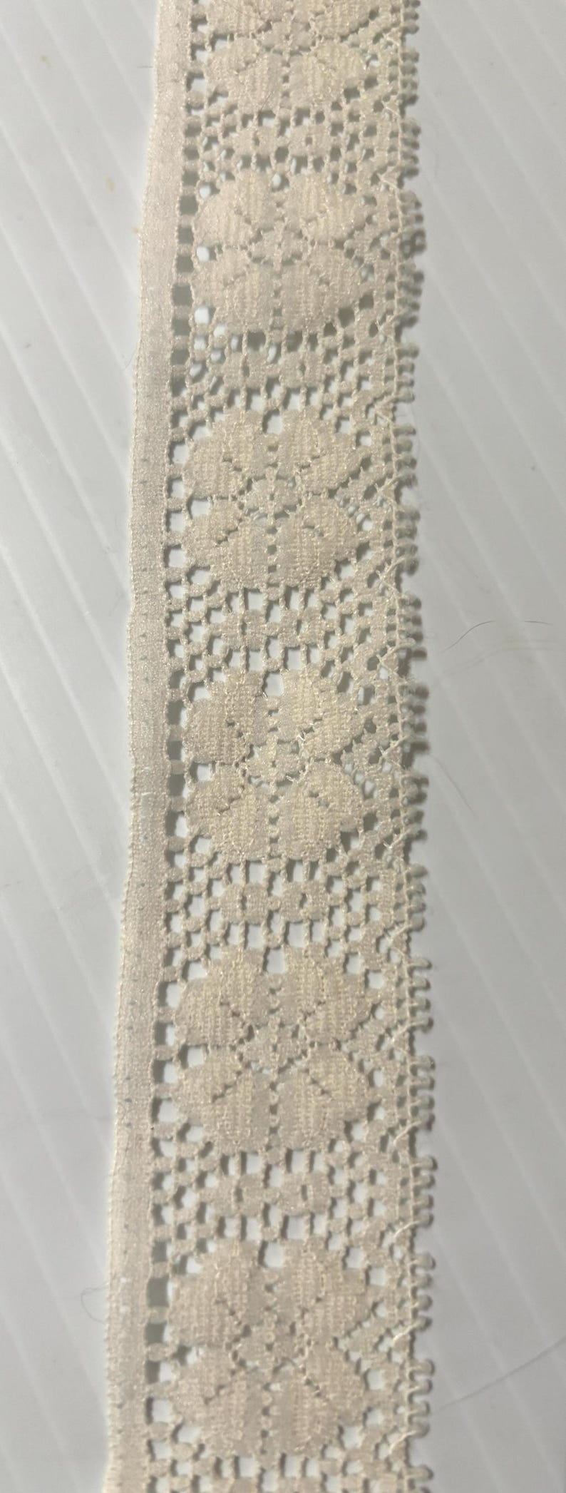 Vintage Cream Floral Lace - 1.25in Wide, 11 Yards Total - Etsy