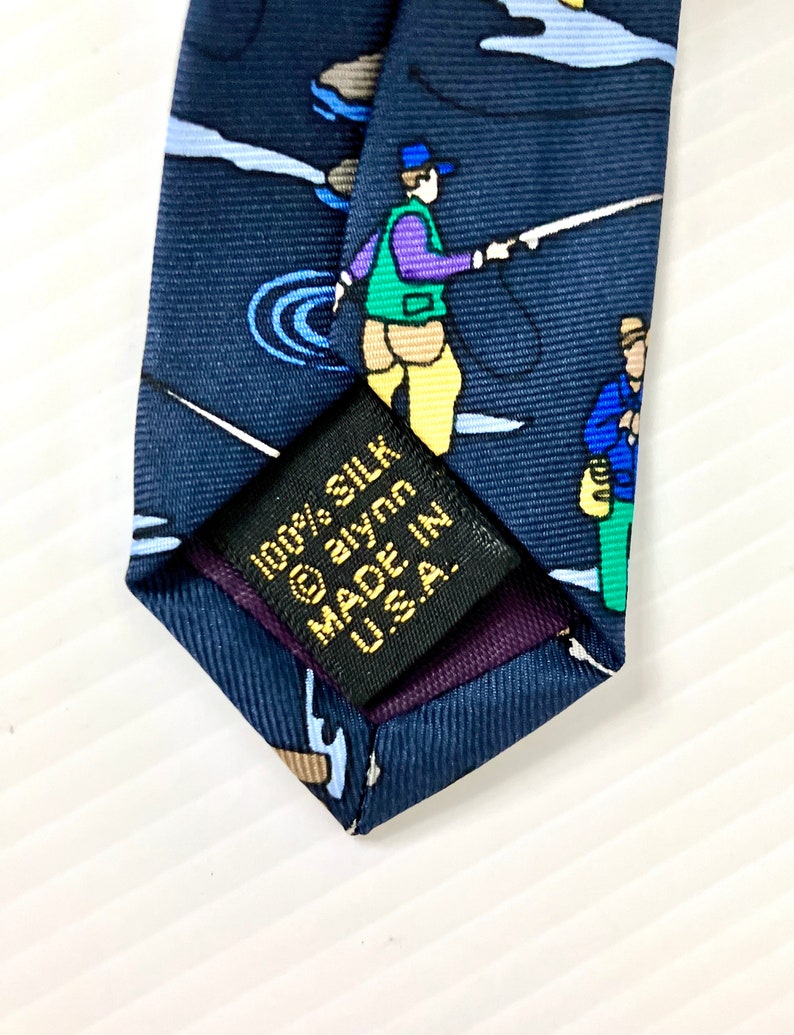 Vintage ALYNN NECKWEAR "opening Day" Men's Silk Neck Tie - 55in Long - Etsy