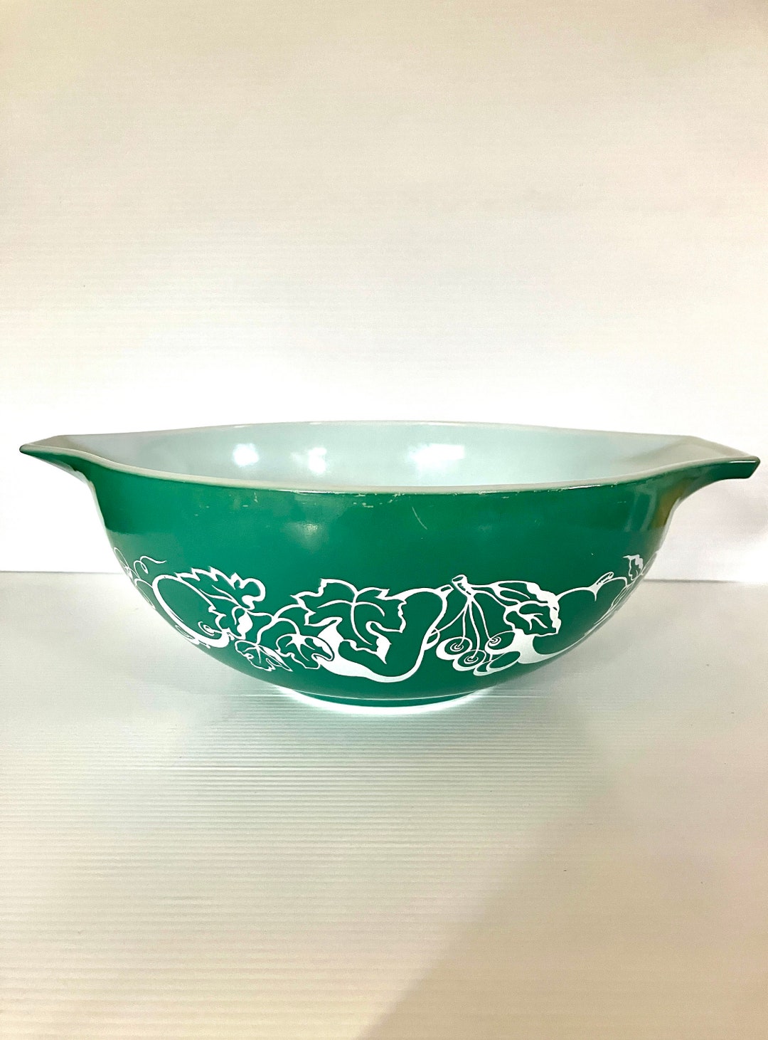 Vintage Pyrex Promotional 444 Cinderella Bowl - 4 Quarts - Teal Color ...
