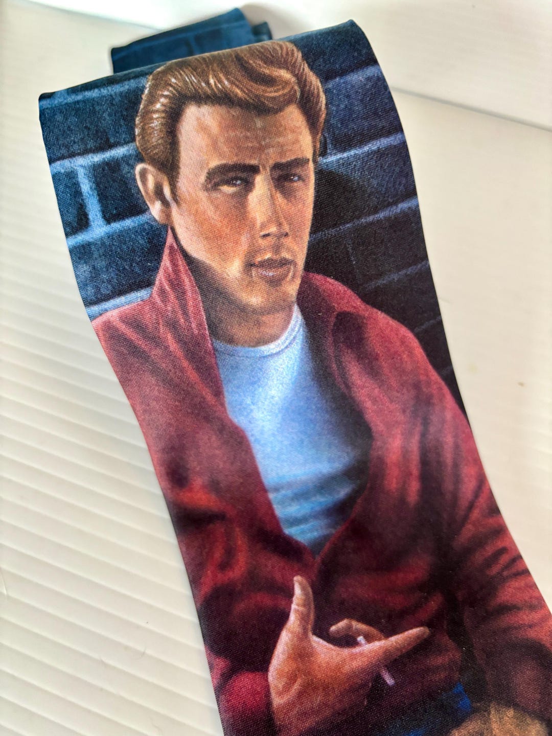 Vintage Ralph Marlin "james Dean" the Legend Mens Neck Tie - 1994 ...