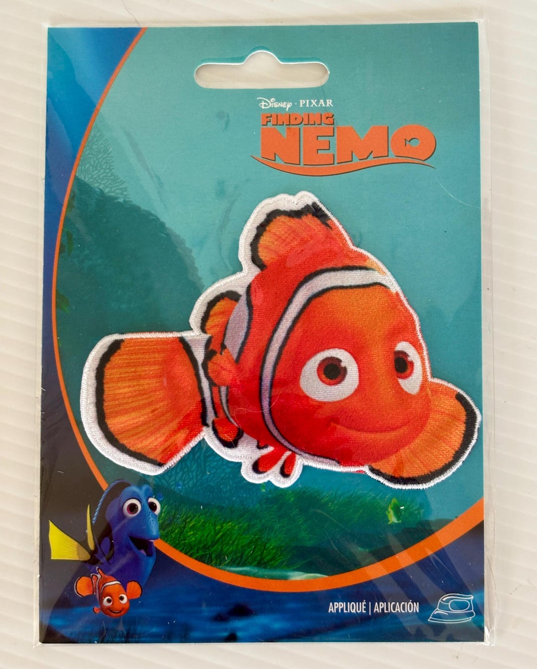 Three Disney PIXAR Finding NEMO Iron Patch/applique 3.5in Wide X 2.75in ...