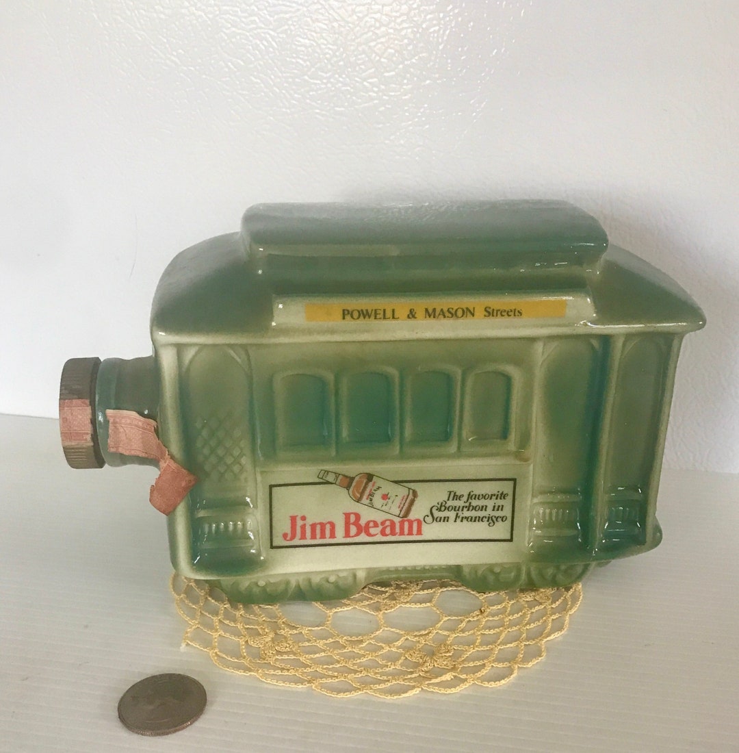 Vintage Jim Beam Collectors Decanter With Cork 1968 - San Francisco ...