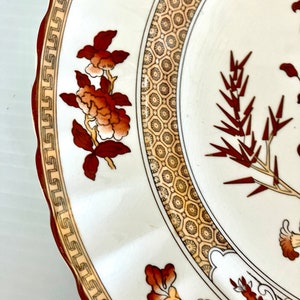 Vintage Spode Indian Tree Dinner Plate Orange/rust Gold Accents ...