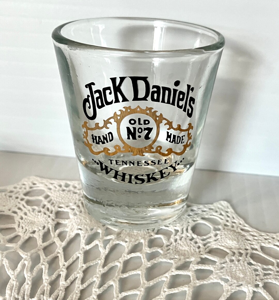 Vintage Jack Daniels Libbey Shot Glass - Whiskey - Barware - Etsy