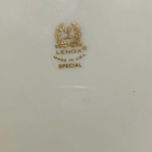 Vintage LENOX Special Childs Matching Plate/bowl - Girl/ Dollhouse (2 ...