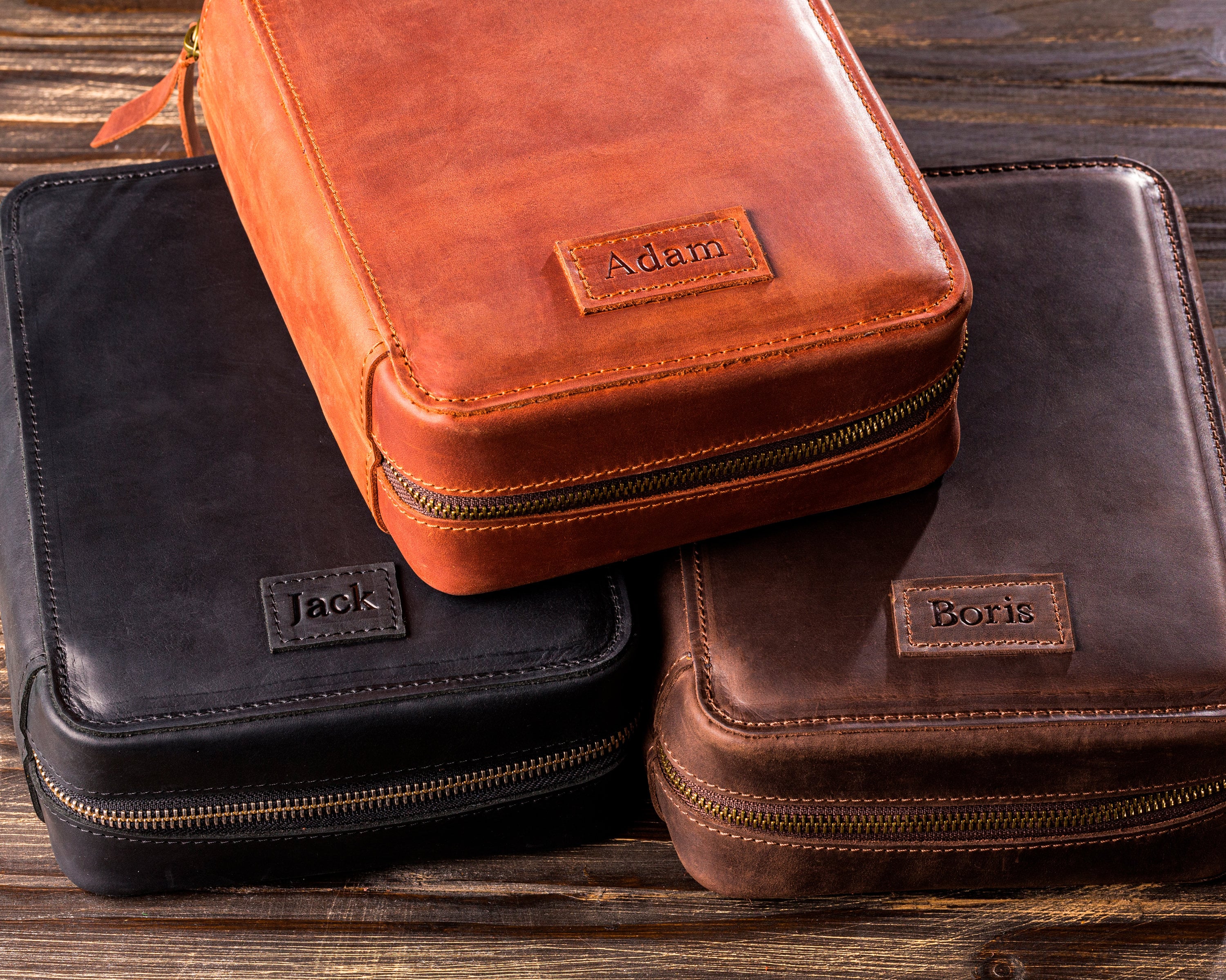 Leather Pipe Case Tobacco Pipe Bag Christmas Grandad Gift Pipe | Etsy