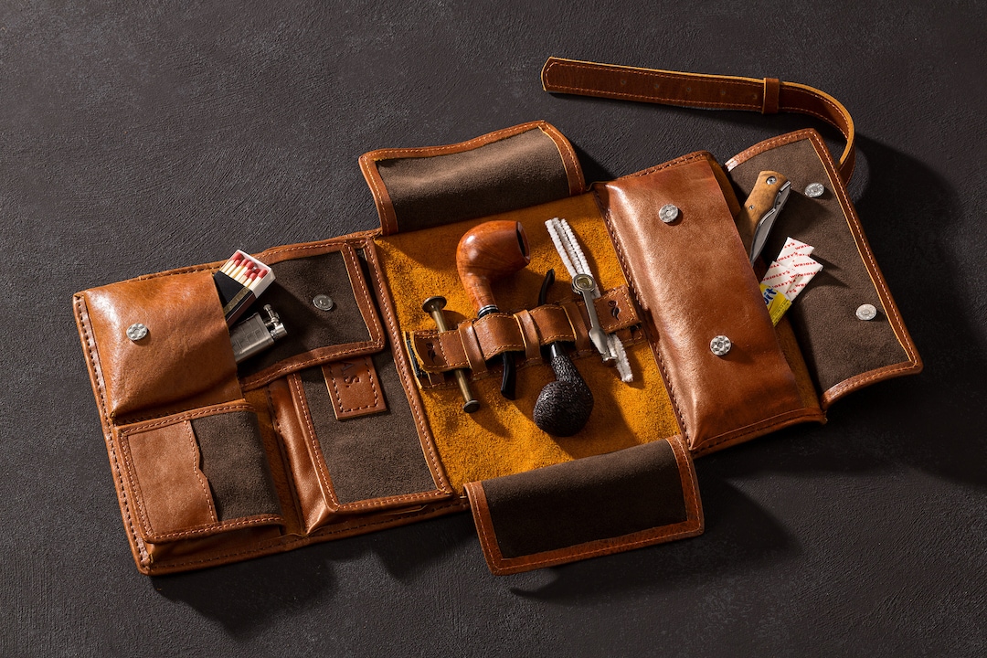 Travel Pipes Pouch for Smoking Accessories Include Lots of Space to ...