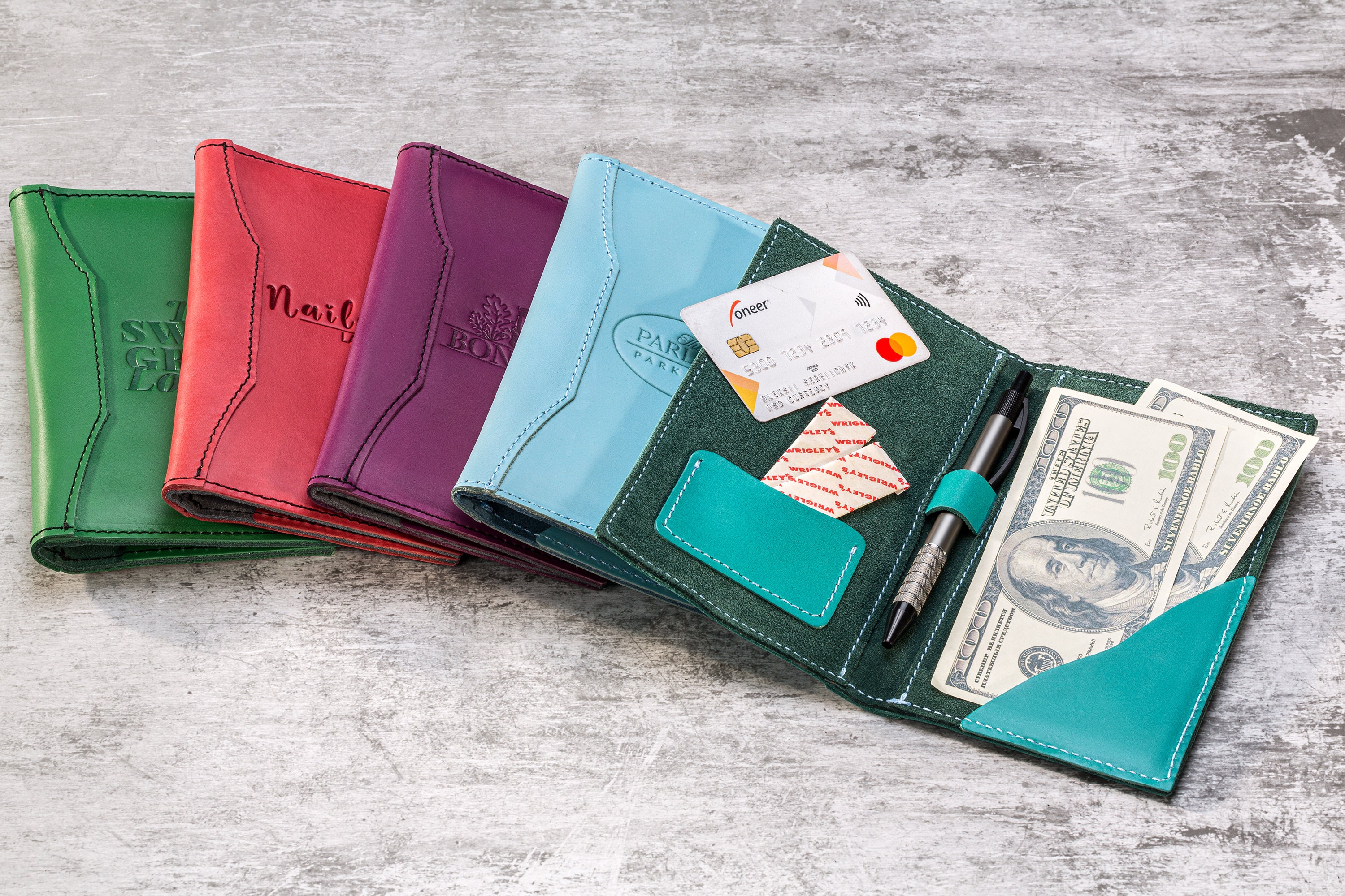 Turquoise Check Presenters With Your Logo Summer Collection - Etsy