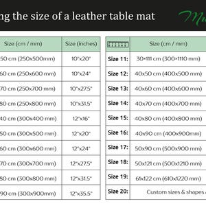 Leather Desk Mat in Green – Large Mousepad, Writing Pad, Desk Blotter ...