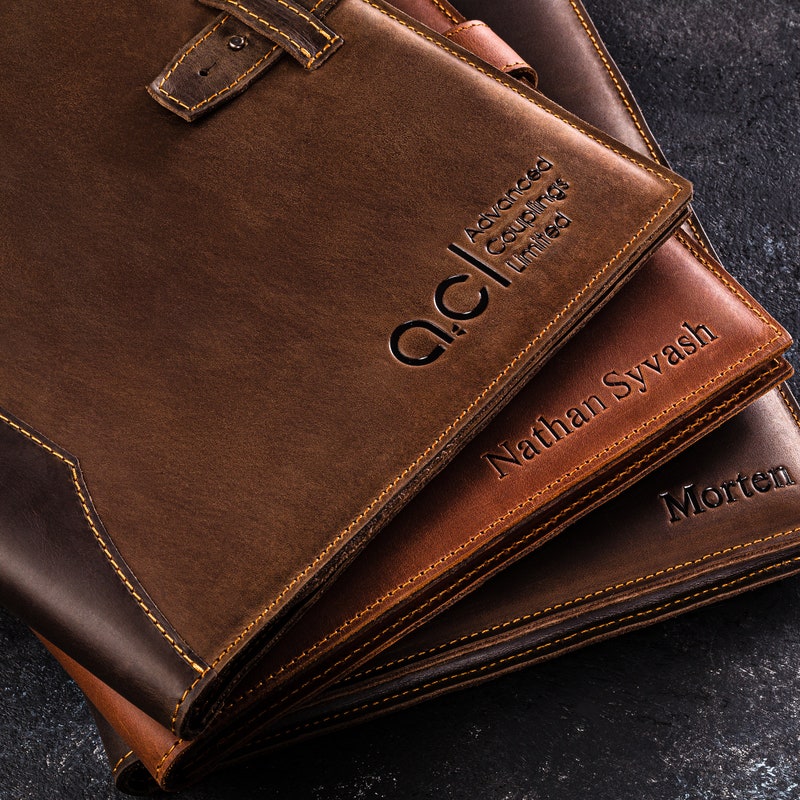 Leather 5 Card Holder - Etsy