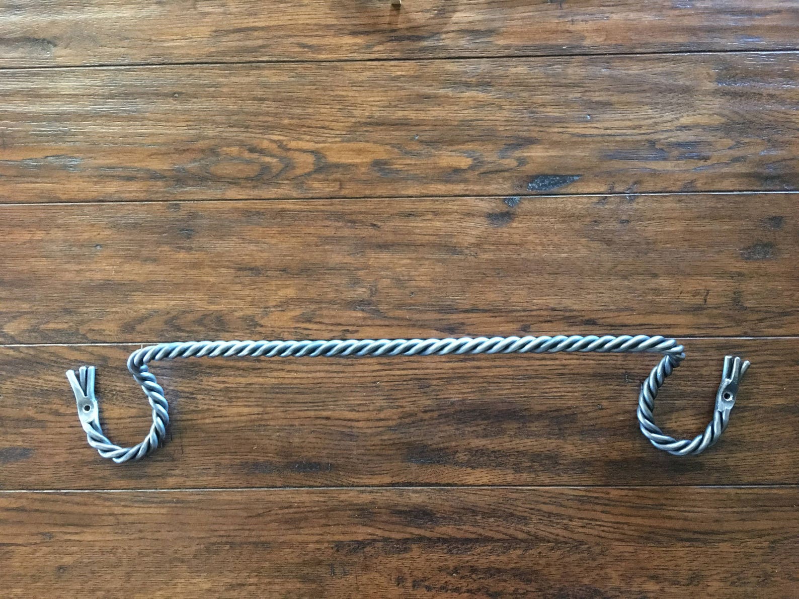 Wrought Iron Rope 16 Towel Holder | Etsy