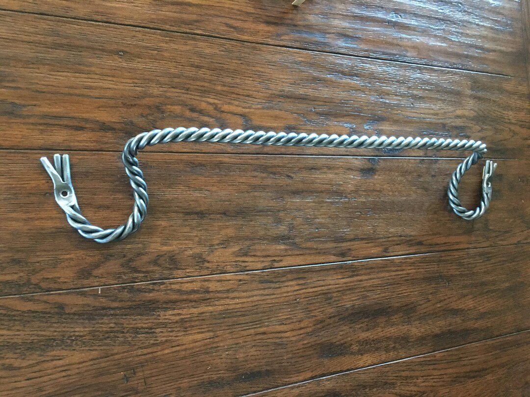 Wrought Iron Rope 16 Towel Holder - Etsy