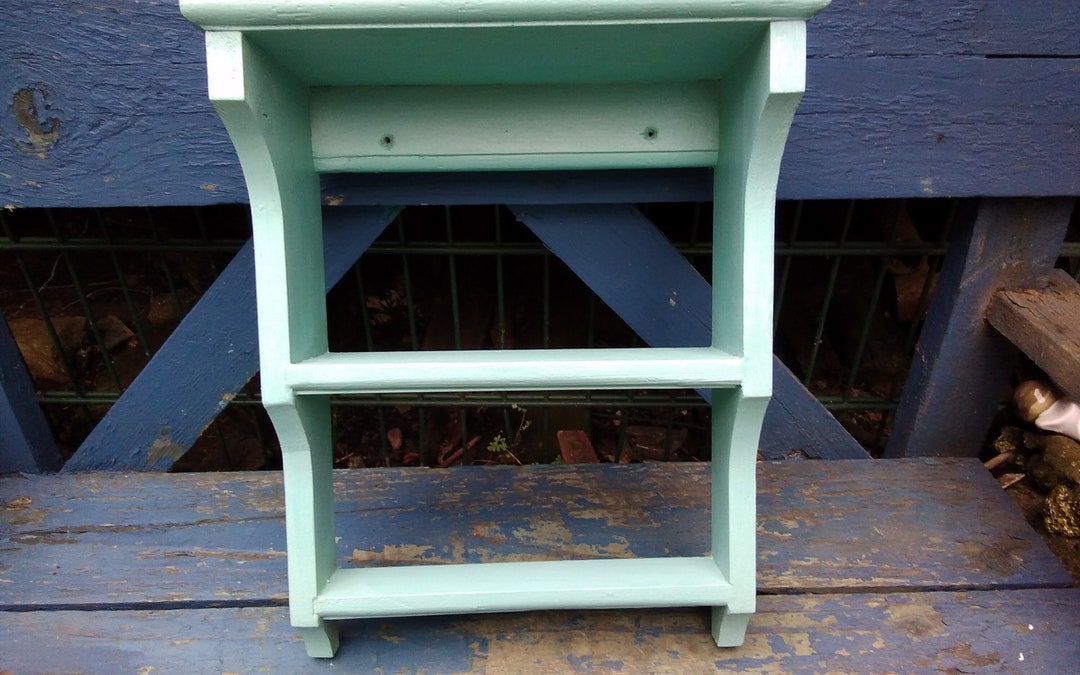 Vintage Bespoke Upcycled Painted Shelves - Etsy