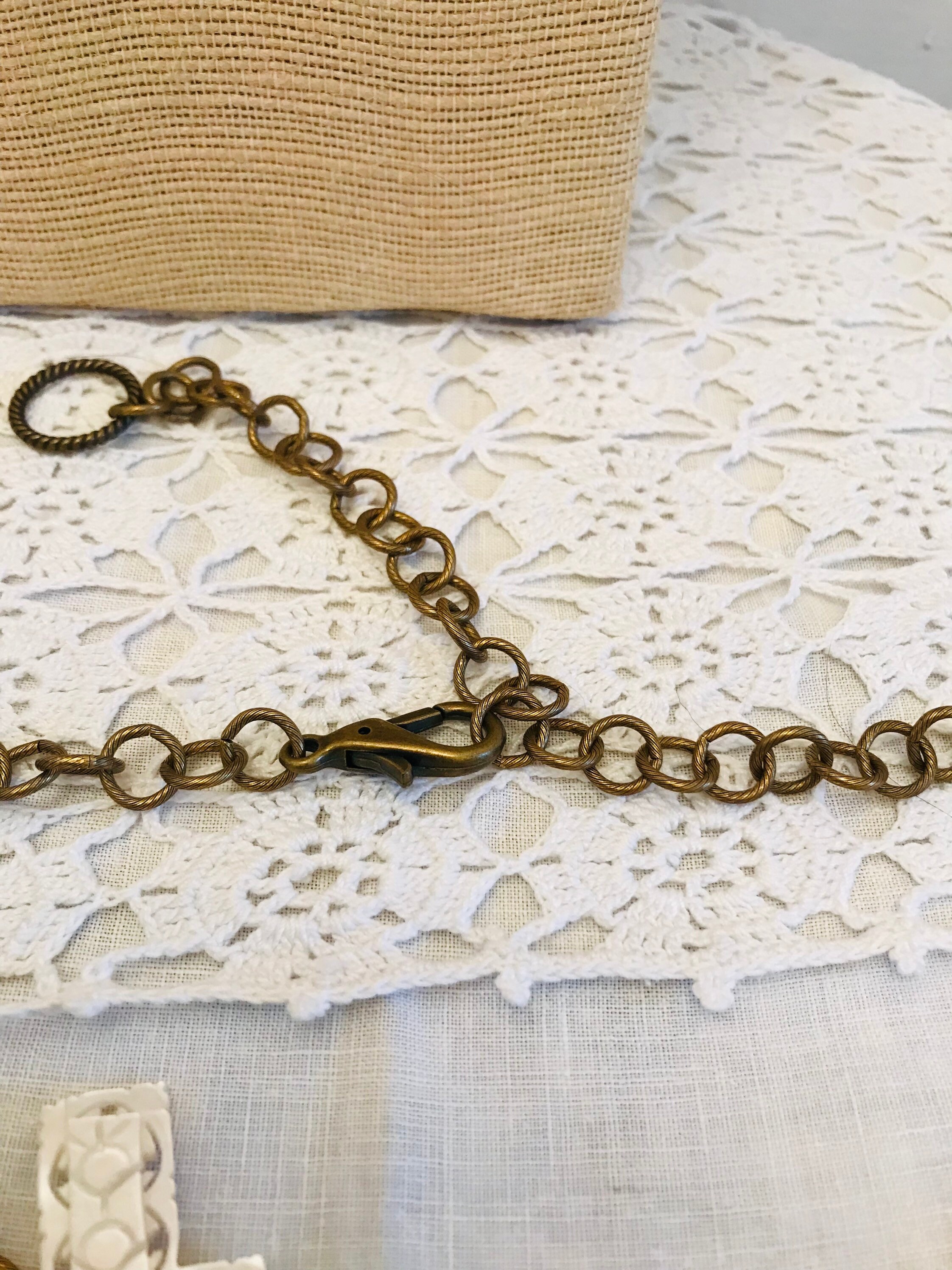 Vintage Upcycled Junk Necklace - Etsy