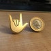 I Love You Sign Language Pin Badge Gift ASL, BSL, AUSLAN Universal - Etsy