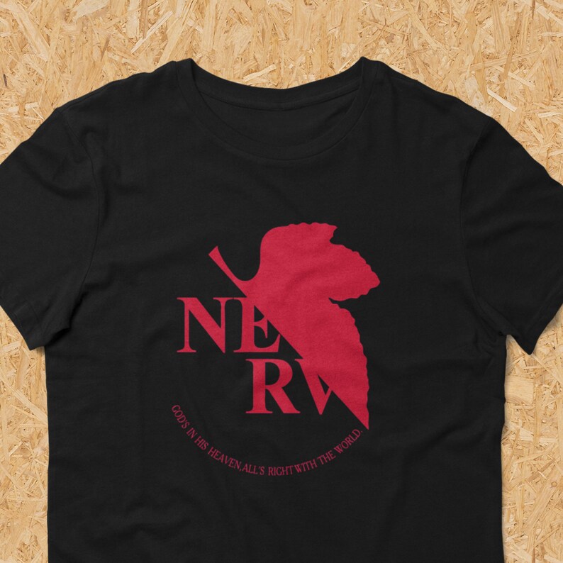 T-shirt Nerv - Neon Genesis Evangelion - Anime Clothing Shirt - Etsy