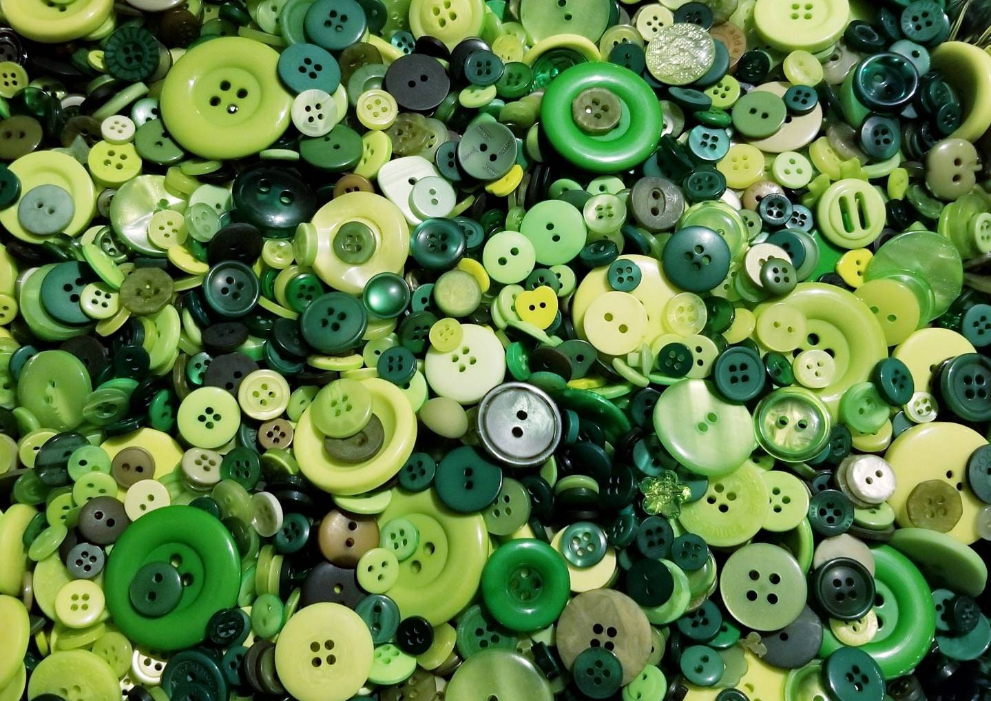 100 Jungle Green Buttons Sizes 6mm to 34mm 1/4 to - Etsy