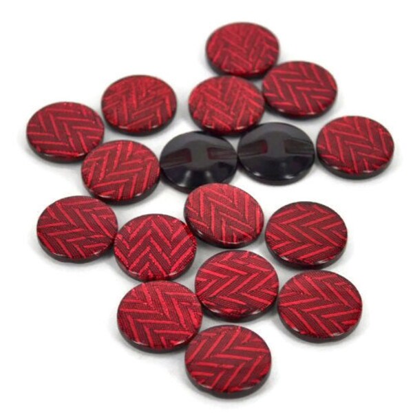 Chevron Buttons - Etsy