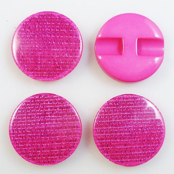 Hot Pink Buttons - Etsy