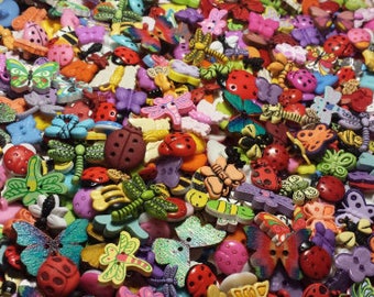 Insect Buttons | Etsy