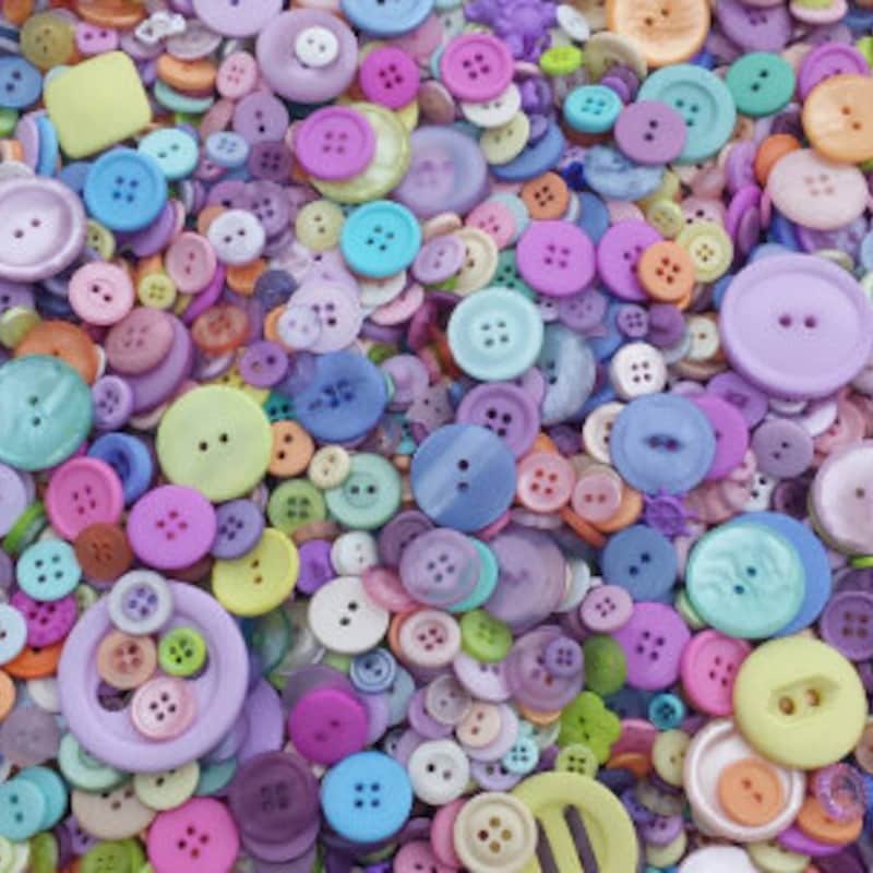 Pastel Buttons - Etsy