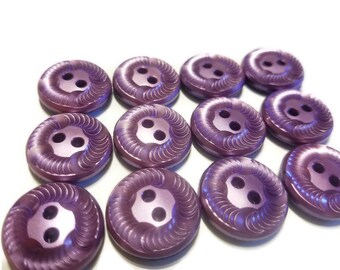 Large purple buttons | Etsy
