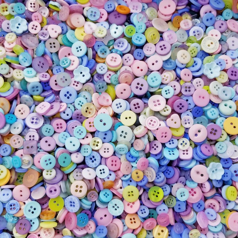 Pastel Buttons - Etsy