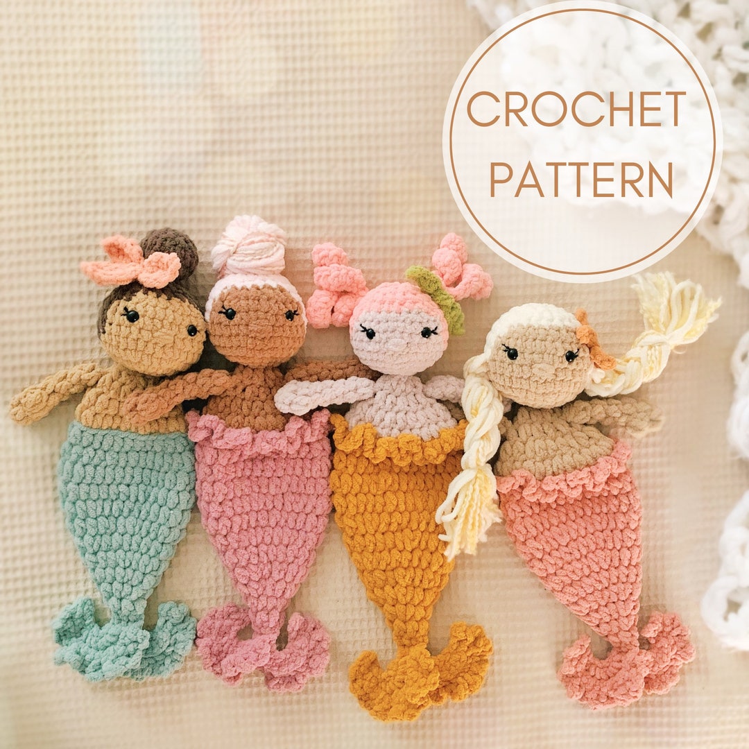 Mermaid Luna Lovey Pattern - Etsy