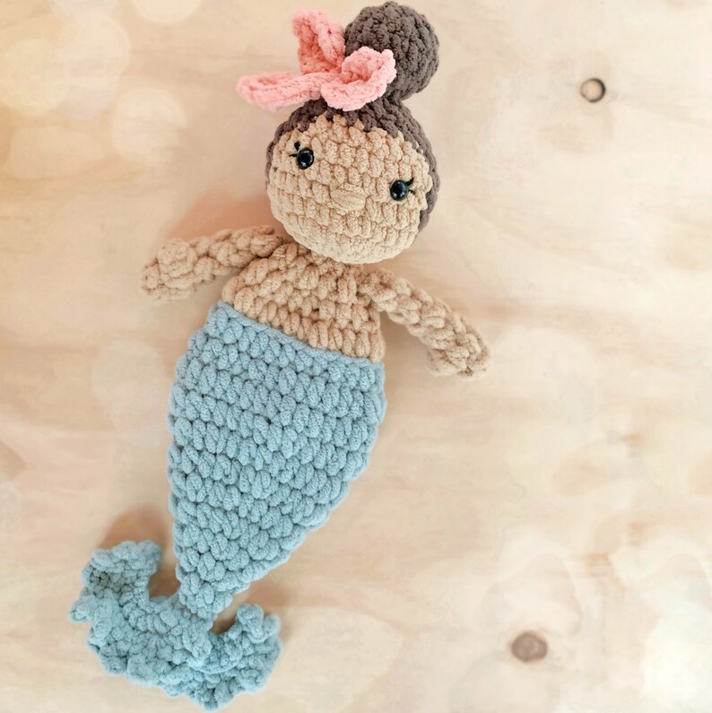Mermaid Luna Lovey Pattern - Etsy